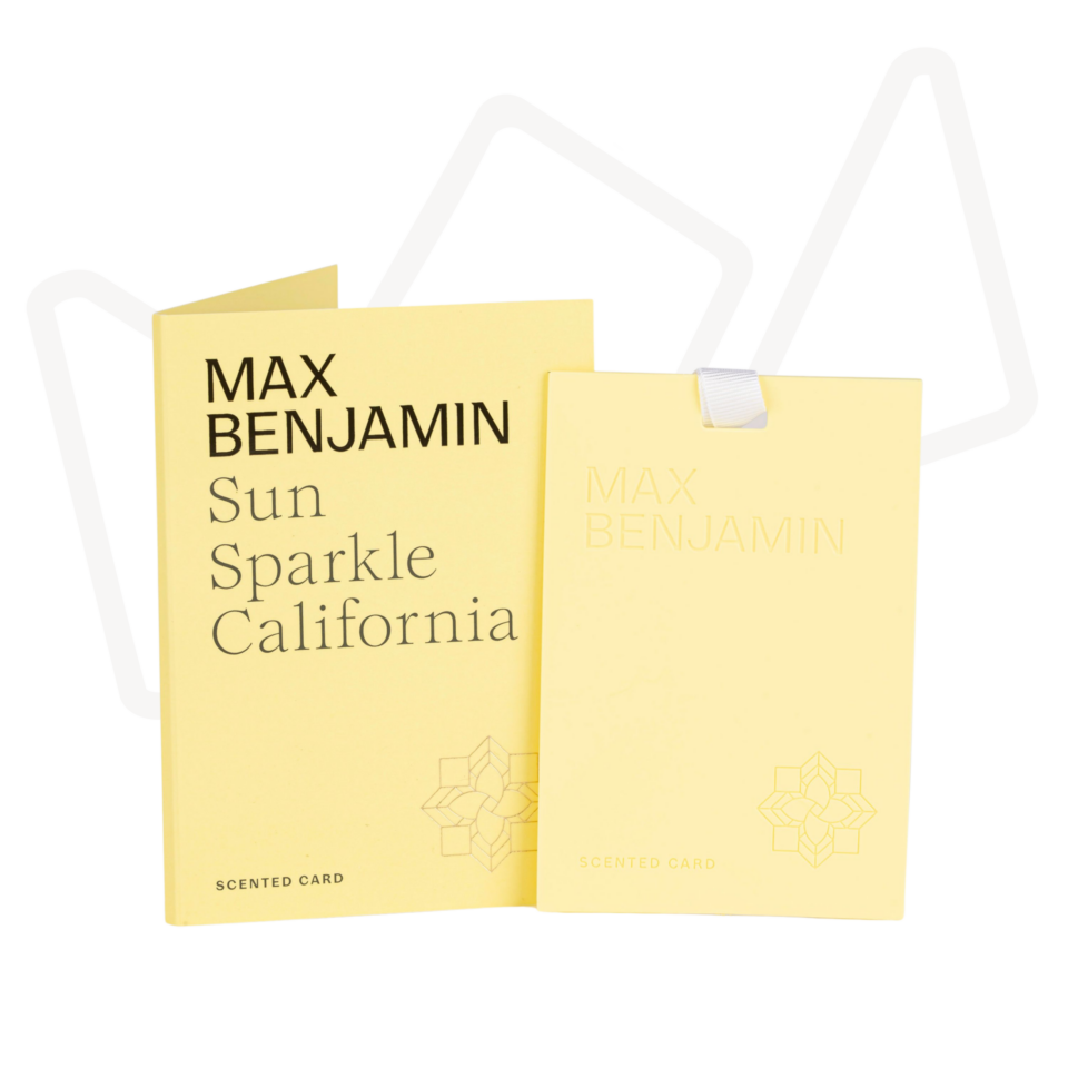 Max Benjamin, Sun Sparkle California Vonná karta 1ks | Stylovo.sk
